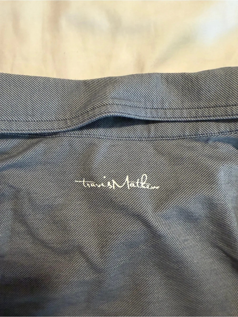 Travis Mathew | Shirts | Travis Matthew Light Gray Mens Polo With ...